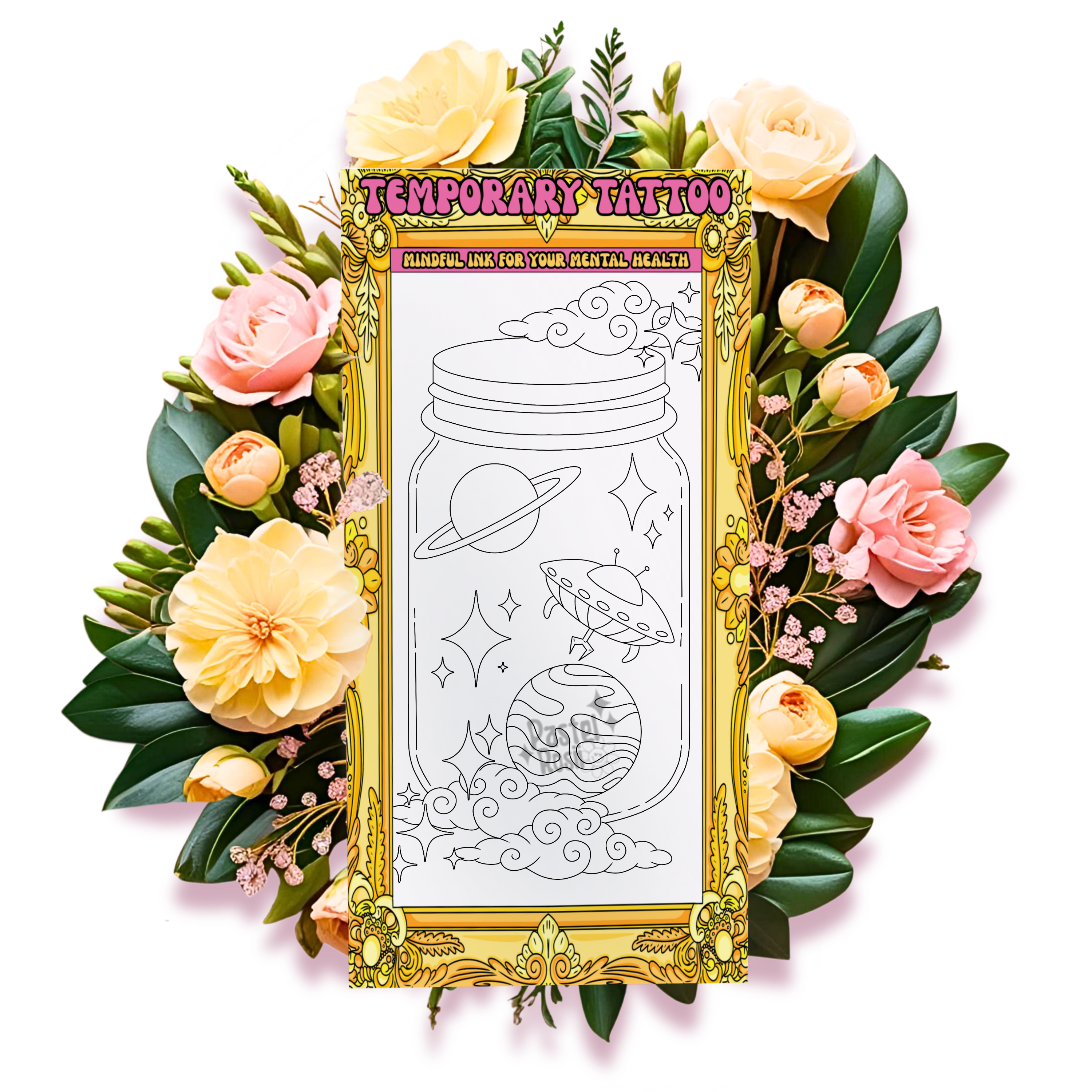 Pastel Rosii | Pocket Universe Temporary Tattoos – PastelRosii